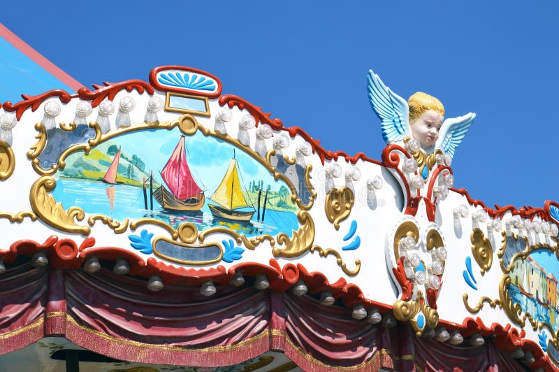 Detail of a carousel horse stock photo. Image of carousel - 20932362