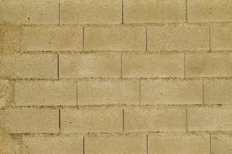Detail of a Cement Block Wall, Construction Background Stock Photo ...