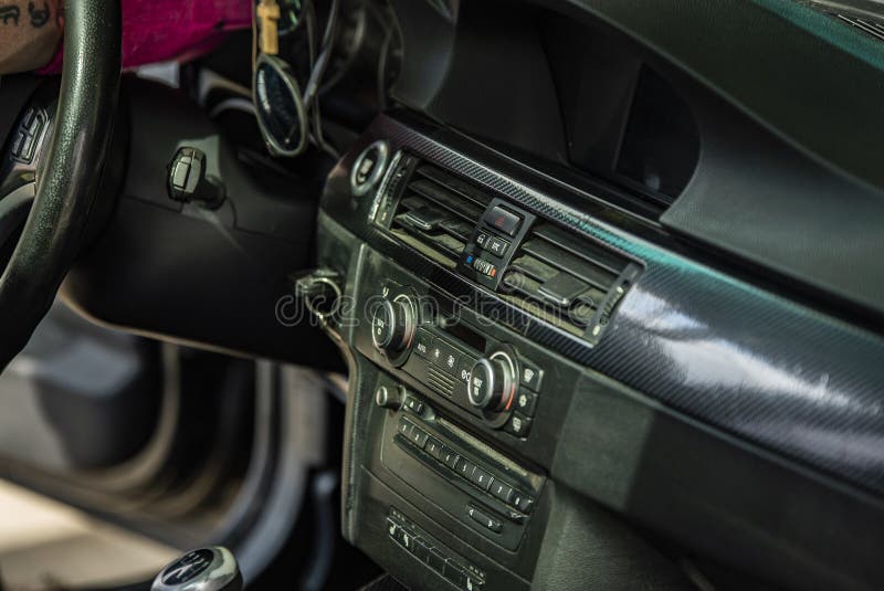 Center Console of the Car 3 Stock Image - Image of crime, automotive ...