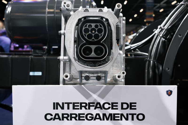 Electric Bus Vehicle Charging Interface Stock Photos - Free & Royalty ...