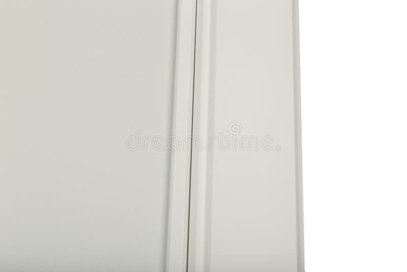 Detail Close-up of a White Frame Facade for the Kitchen. Stock ...