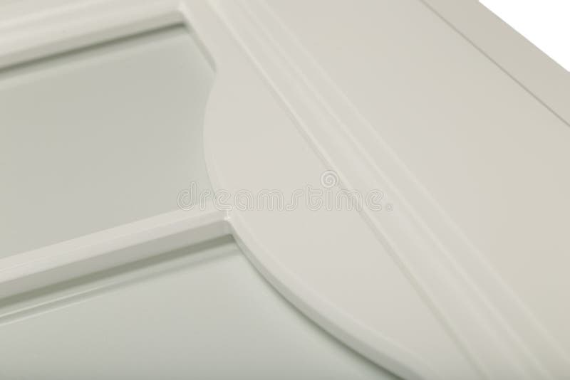 Detail Close-up of a White Frame Facade for the Kitchen. Stock ...