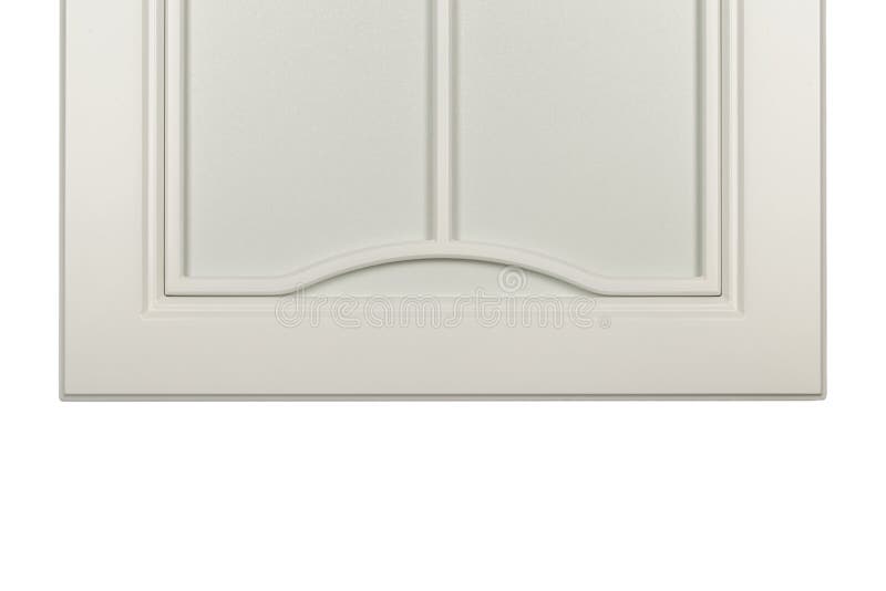 Detail Close-up of a White Frame Facade for the Kitchen. Stock ...