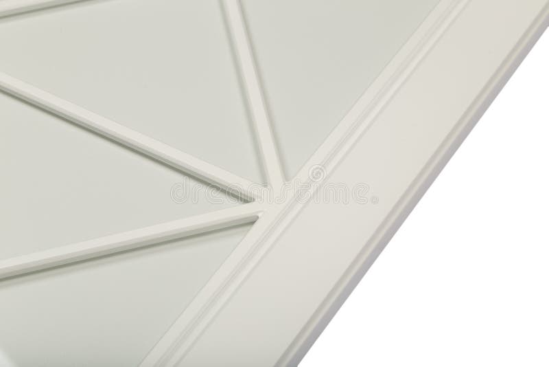 Detail Close-up of a White Frame Facade for the Kitchen. Stock ...