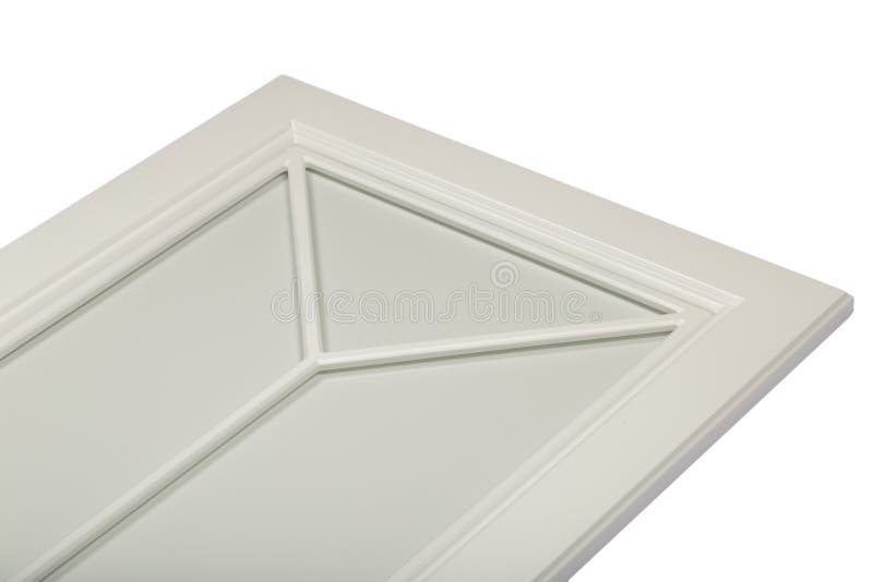 Detail Close-up of a White Frame Facade for the Kitchen. Stock ...