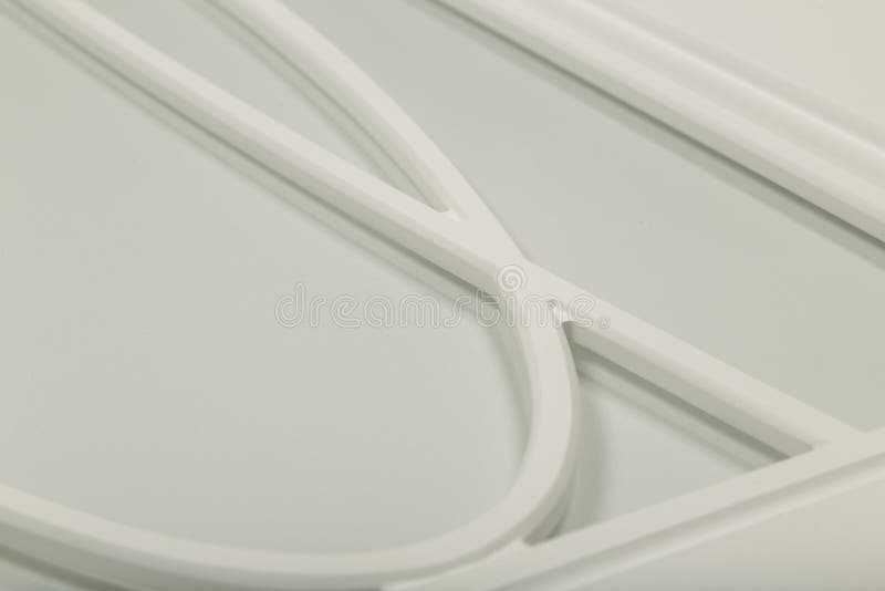 Detail Close-up of a White Frame Facade for the Kitchen. Stock ...