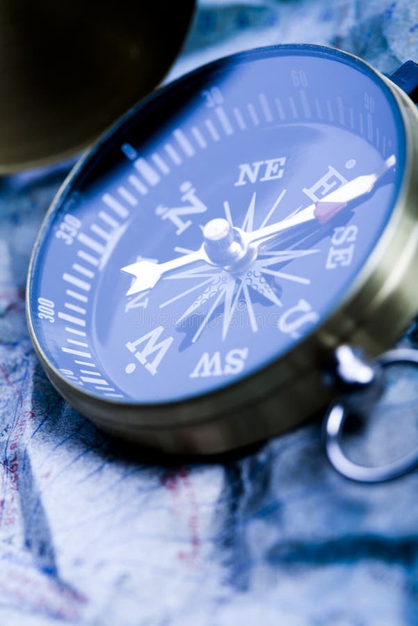 Antique compass face 3 stock photo. Image of degrees, worn - 561284