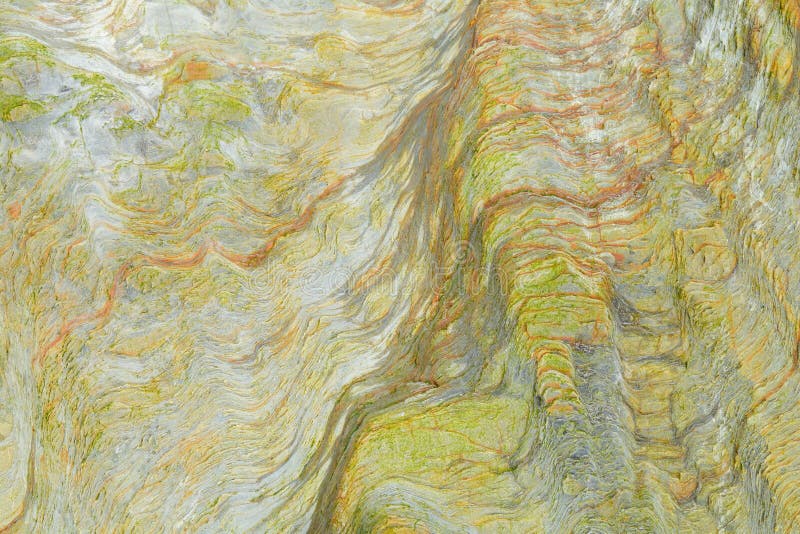 Detail of Colorful Sandstone Surface Stock Image - Image of colors ...