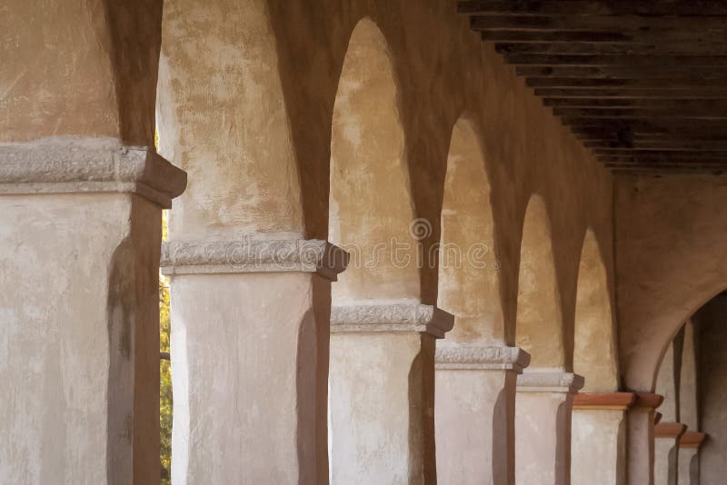 Columns in temple stock photo. Image of element, classical - 135647910