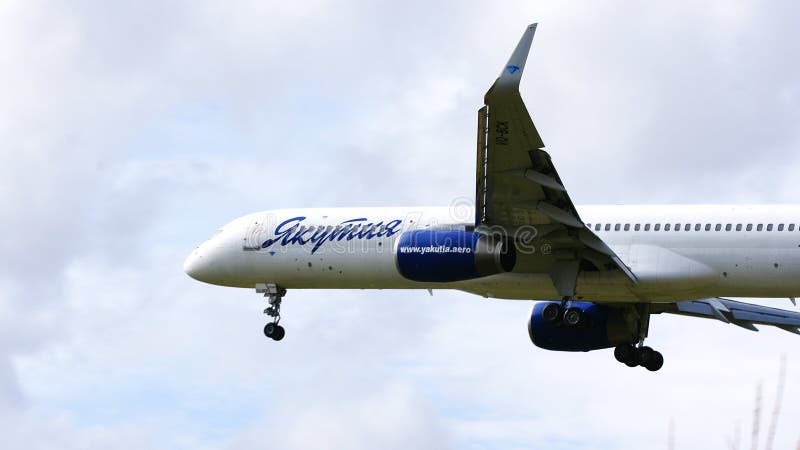 Detail of a Commercial Flying Plane Editorial Photography - Image of ...