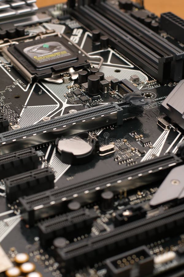 Detail of the components stock image. Image of device - 154821257