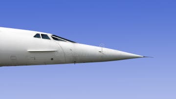 Detail of Concorde stock photo. Image of business, tourism - 7511282