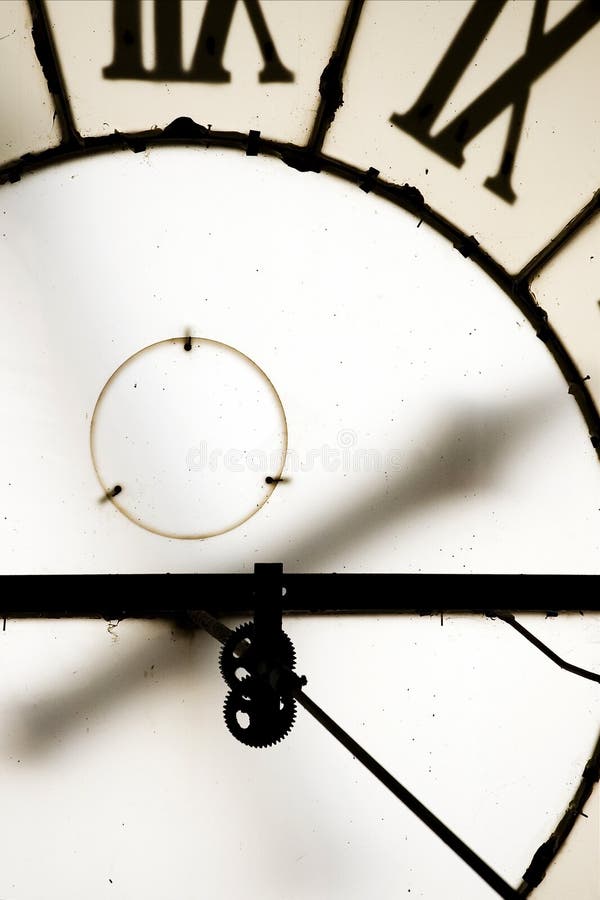 Detail of the Dial Tower Clock Stock Photo - Image of engraved, hour ...