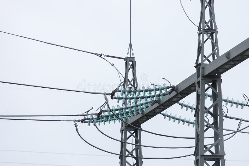 Electricity power station stock photo. Image of equipment - 142057636