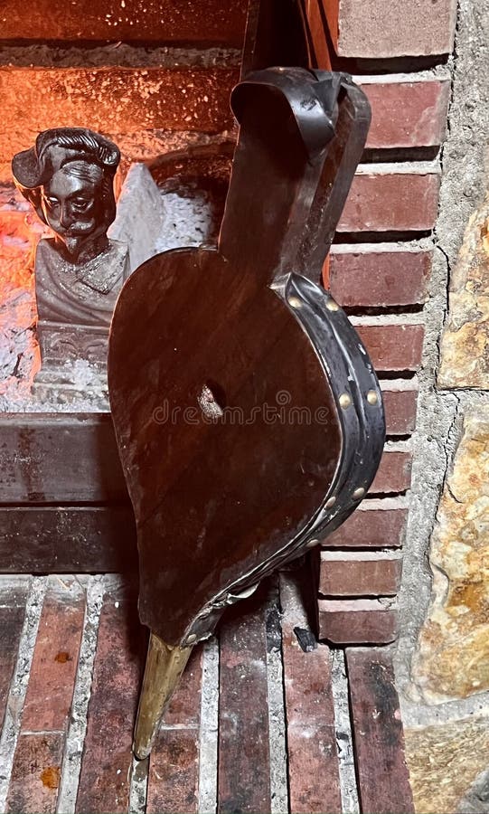 Detail of an Element that Should Never Be Missing in a Fireplace, a ...