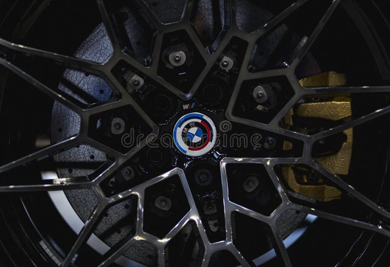 Detail of an Emblem of BMWi on a Wheel Detail Editorial Stock Photo ...