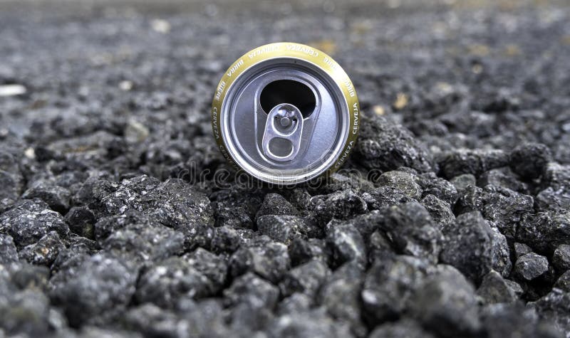 Can thrown in the trash stock image. Image of garbage - 273198821