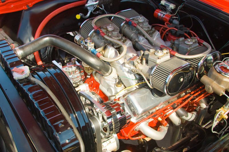 Car engine stock image. Image of transportation, antique - 29880921