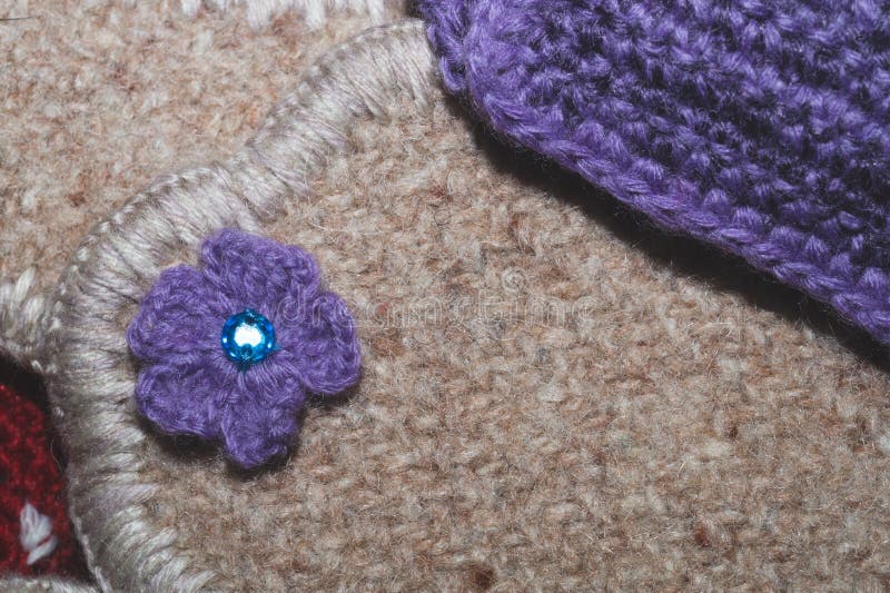 Detail of Fabric Craft Work. Cloth Backdrop. Textile Background Stock ...