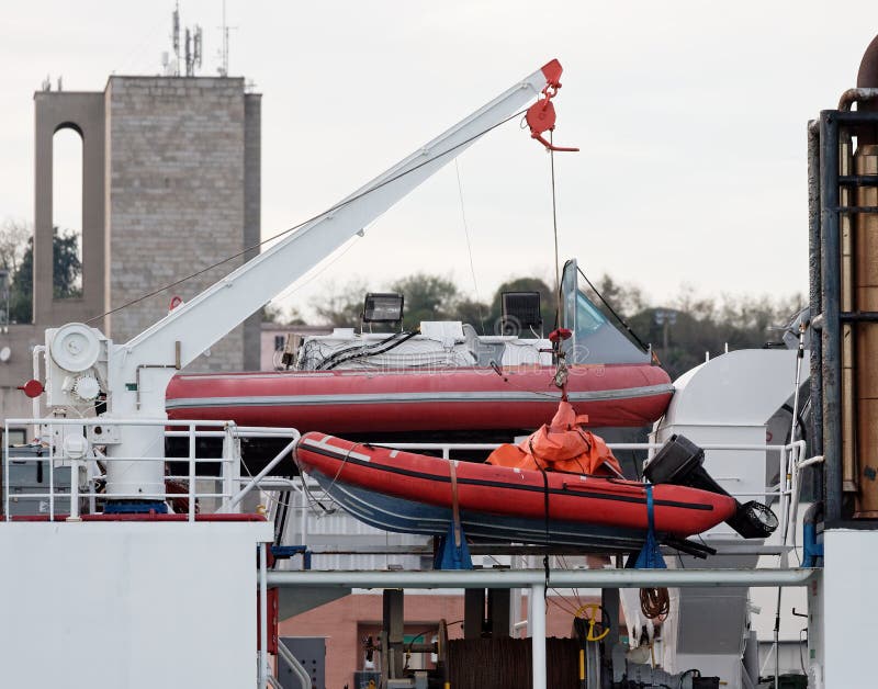 Fast Rescue Craft stock image. Image of boat, health, fibre - 2776125