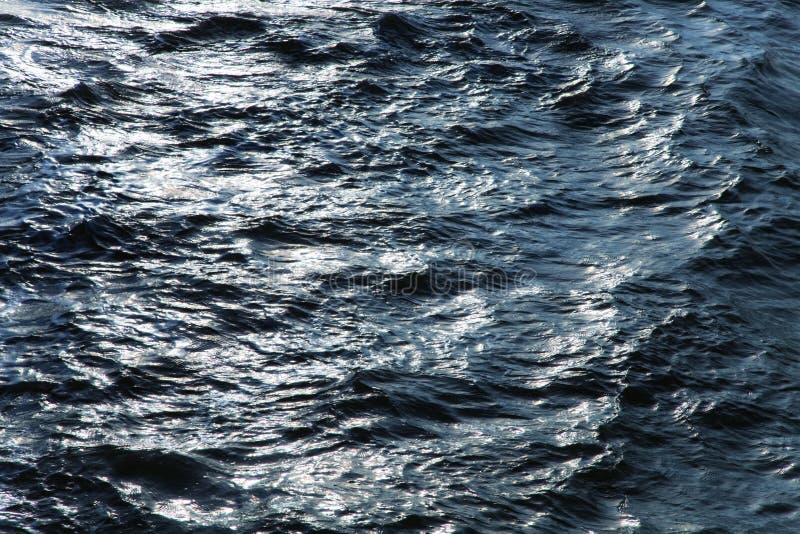 Detail of Flowing Water Creating Pattern and Texture Stock Photo ...