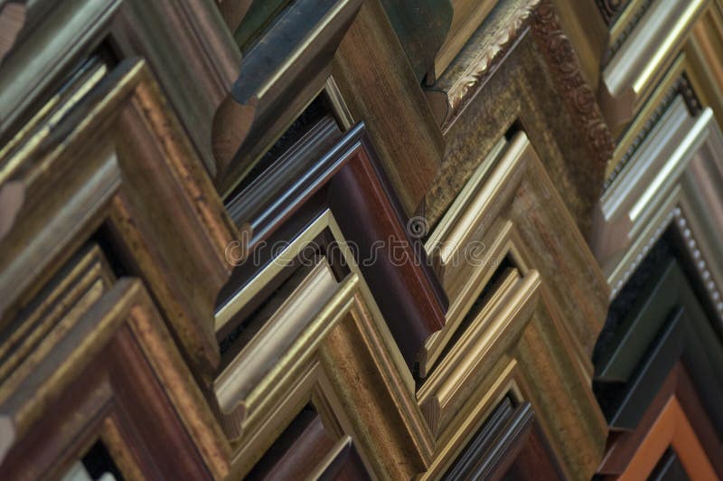 Picture frame samples stock image. Image of framework - 106051219