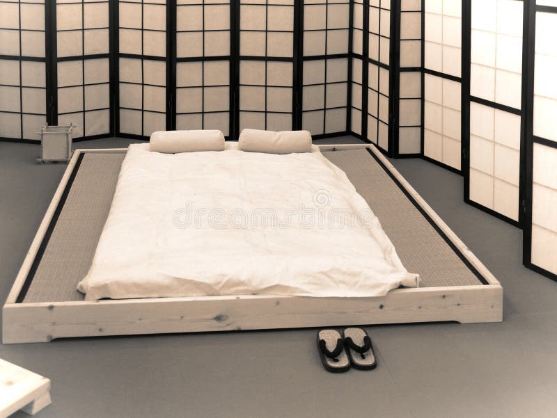 Detail of futon in a house stock photo. Image of travel - 103184040