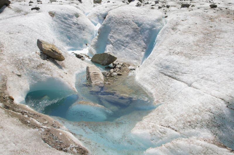 The glacial stream stock photo. Image of nonurban, natural - 153929236