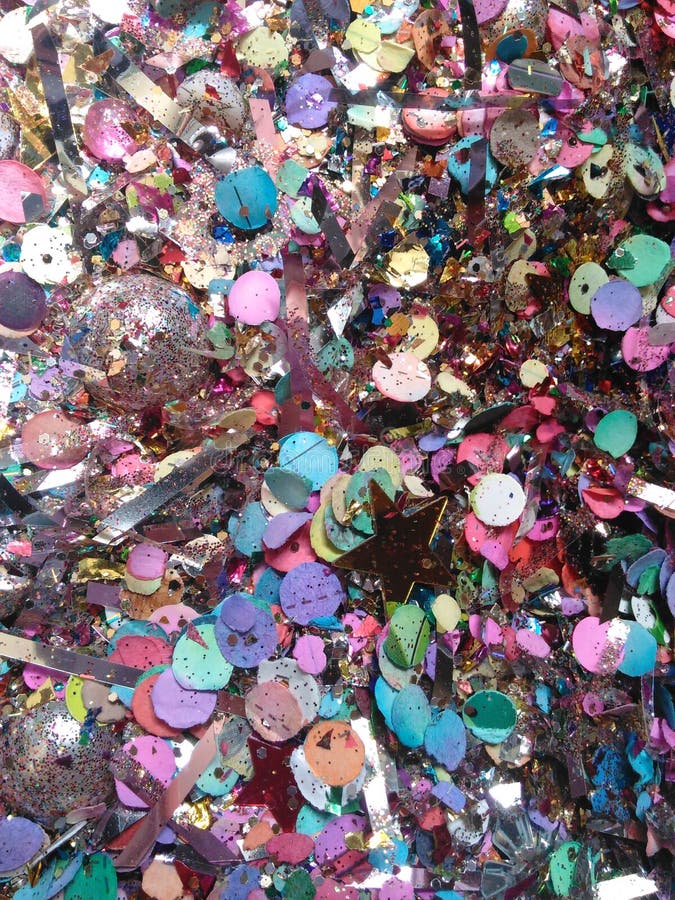 Detail of Glitter, Confetti Stock Image - Image of glitter, scrap: 88851007