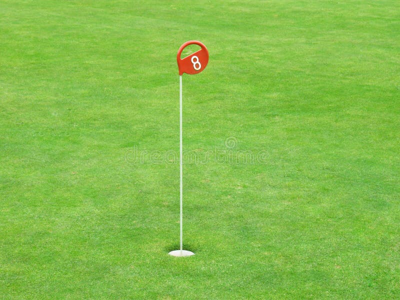 Detail of a golf course stock image. Image of symbol - 11919199