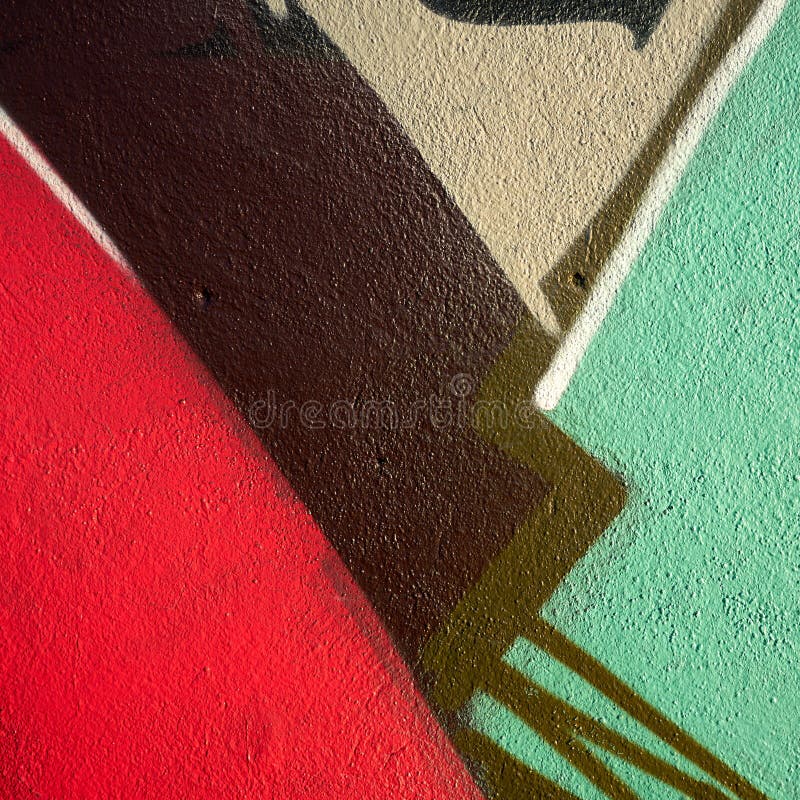 Small Section of Graffiti on a House Wall Stock Image - Image of ...