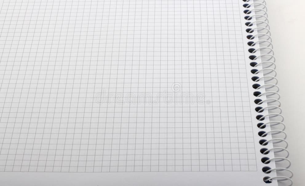 Detail of graph notebook stock photo. Image of clean - 57292444