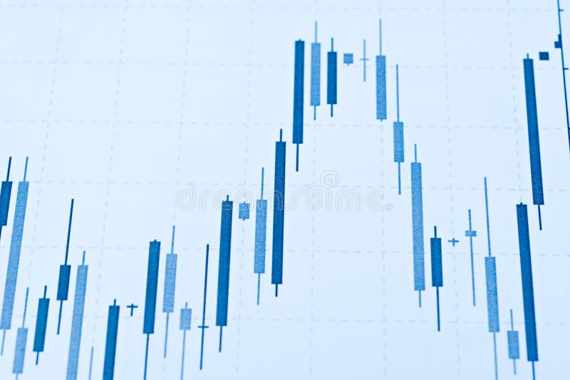 Detail Graphics Stock Exchange Stock Photo - Image of earnings, descent ...