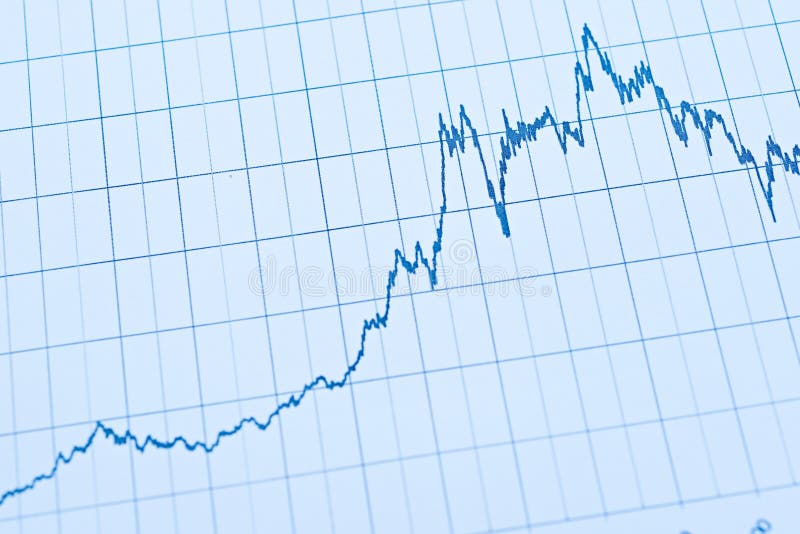 Detail Graphics Stock Exchange Stock Image - Image of growth ...