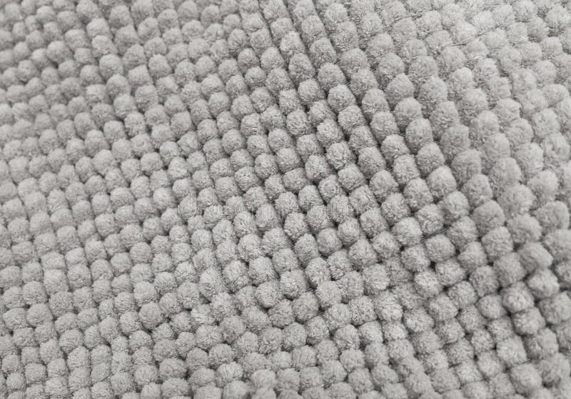 Detail of Gray Fluffy Fabric Texture Background Stock Photo - Image of ...