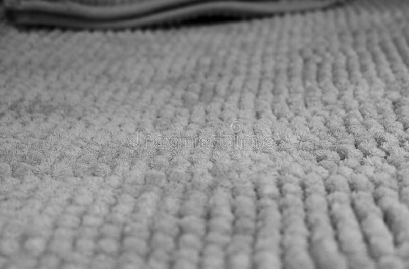 Detail of Gray Fluffy Fabric Texture Background Stock Image - Image of ...