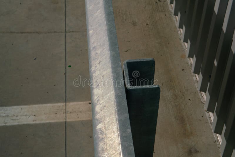 Detail of the Guard Rail, Anti-corrosion Galvanized Material ...