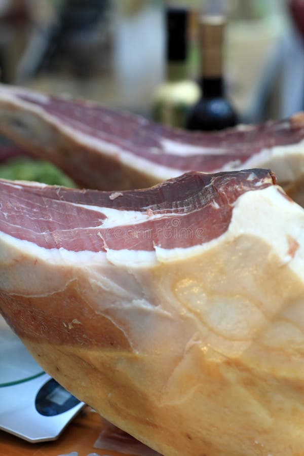 Detail of hamon stock image. Image of nutrition, dinner - 35837157