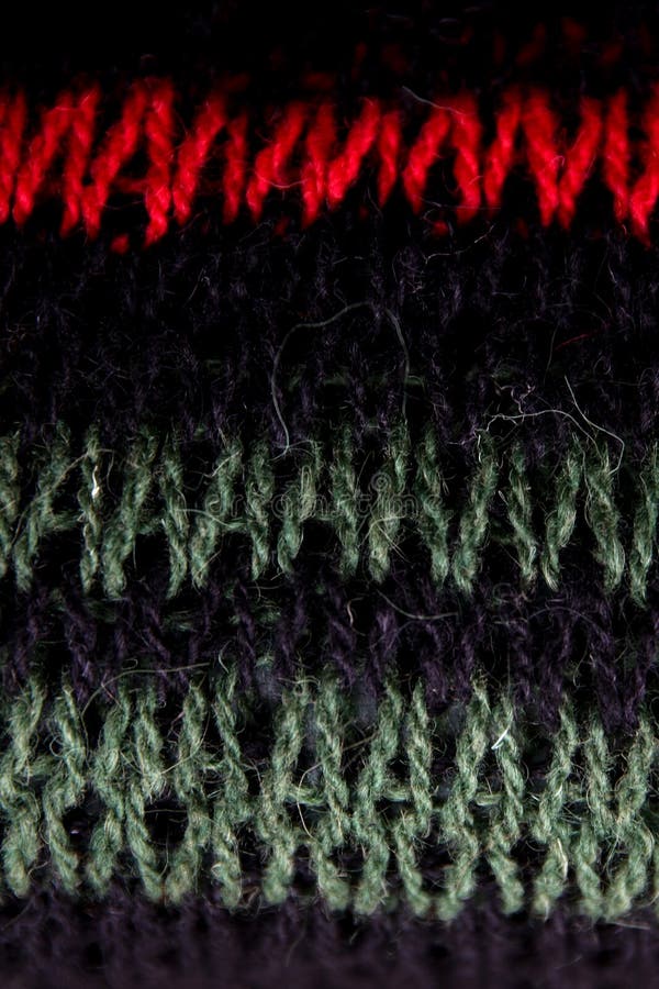 Detail of the Handmade Knitting Texture Stock Photo - Image of ...