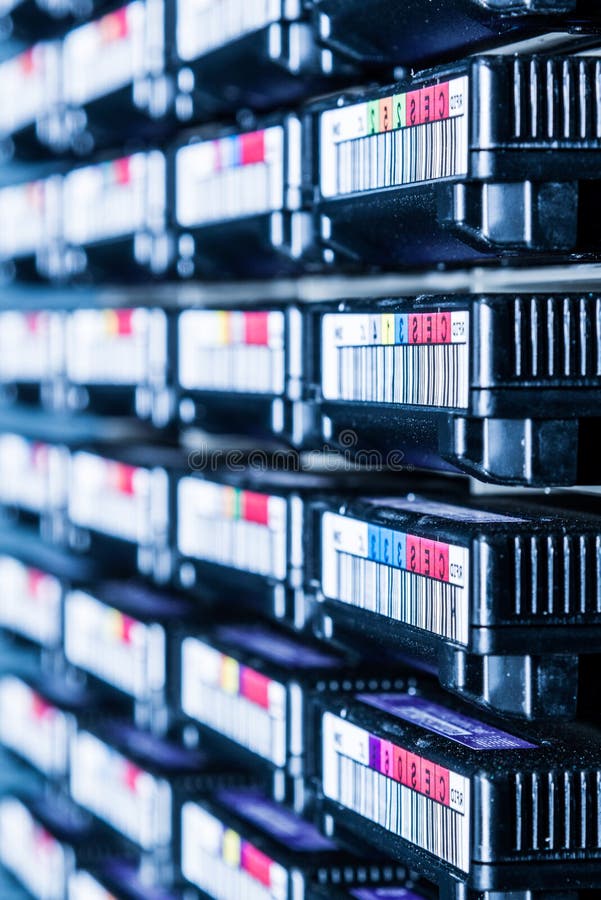 Detail of hard disk array stock image. Image of drives - 275278361