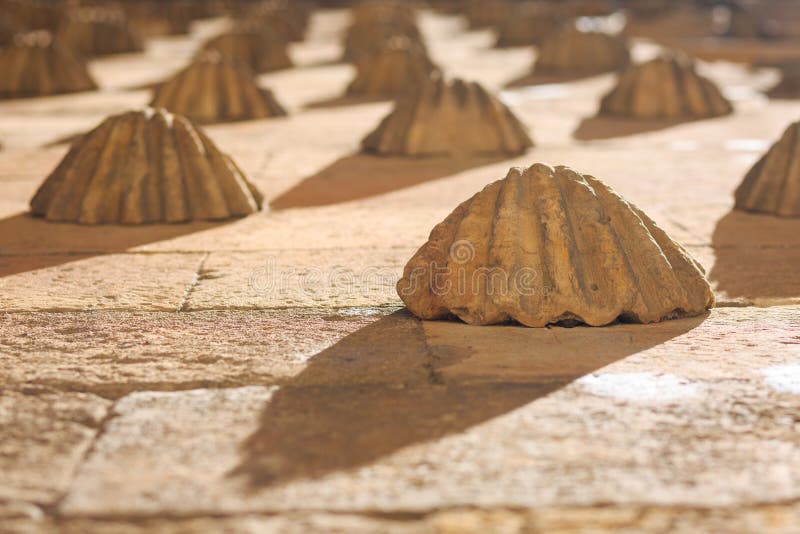 Detail of the House of Shells in Salamanca, Spain Stock Photo - Image ...