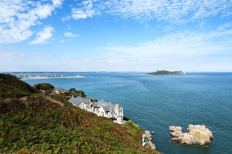 Detail of Howth Peninsula, Ireland Stock Image - Image of season, coast ...
