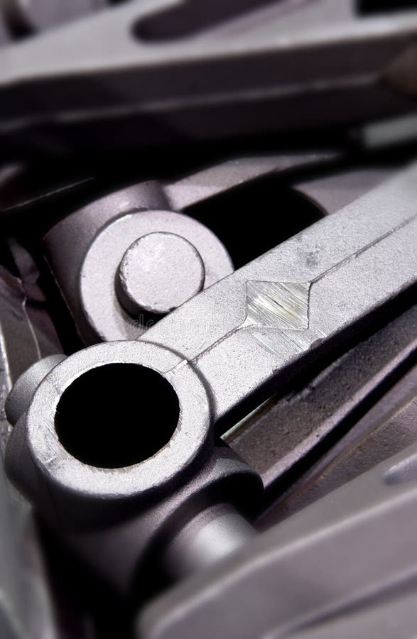 Detail of Industrial Machine in Factory Stock Photo - Image of machine ...