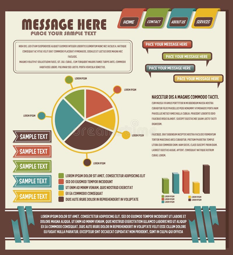 Infographic stock vector. Illustration of document, data - 26941169
