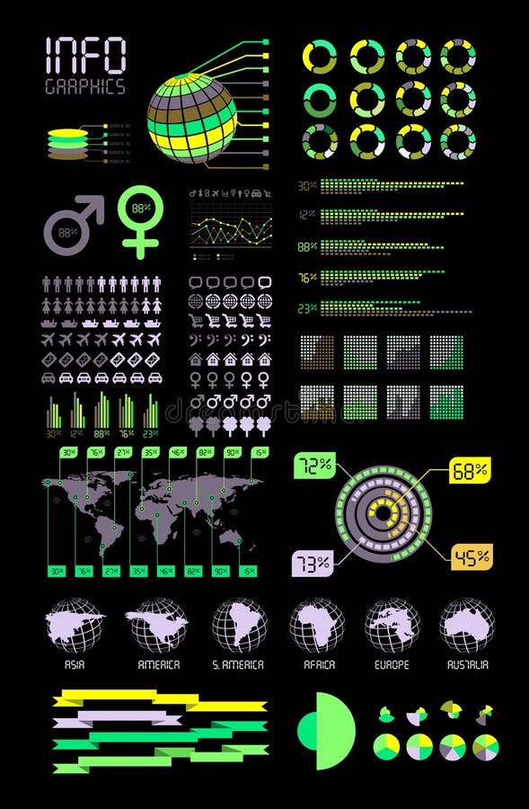 Detail Infographic Vector Illustration. Stock Vector - Illustration of ...