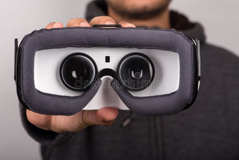 Inside Virtual Reality Glasses Video Digital Technology Innovative ...