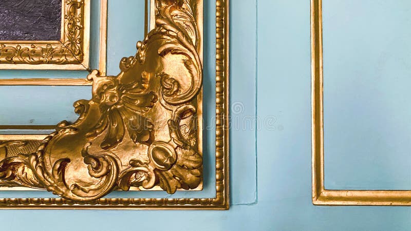 Detail of the Interior. Beautiful Piece of Wall Design. Stock Photo ...