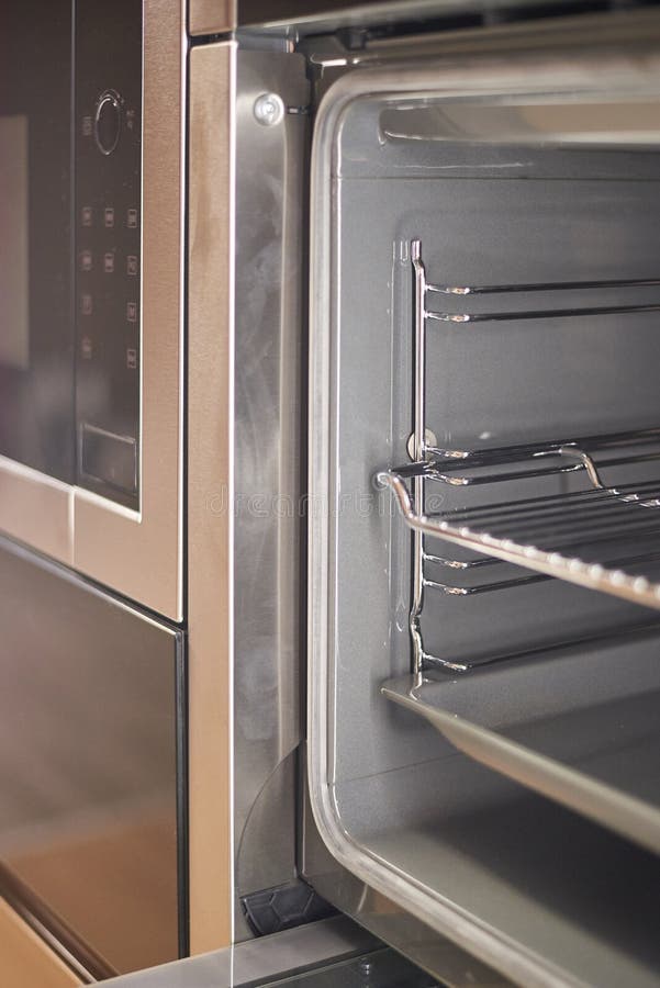 Detail of the Interior of a Modern Oven Stock Photo - Image of detail ...