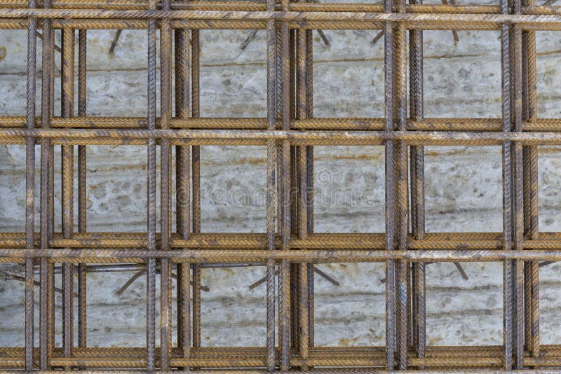 Detail of Rod for Reinforcement of the Base Plate Stock Photo - Image ...