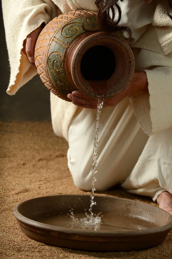 Pouring Water Bible